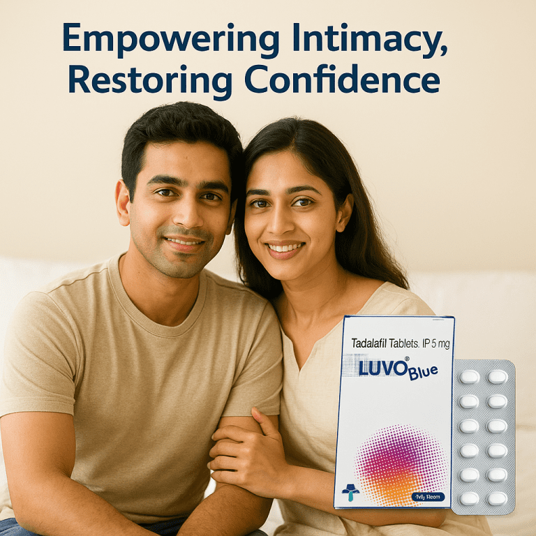 Luvo Blue (Tadalafil - 5 mg) - Expert Care for Men's Sexual Health ...